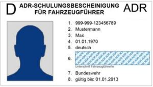 ADR Certificates – Safety ADR 2023